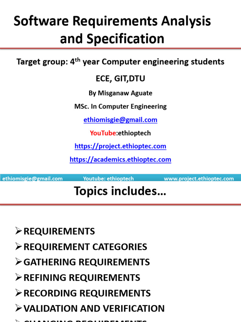 sw---chapter-3---software-requirements | PDF | Use Case | Brainstorming