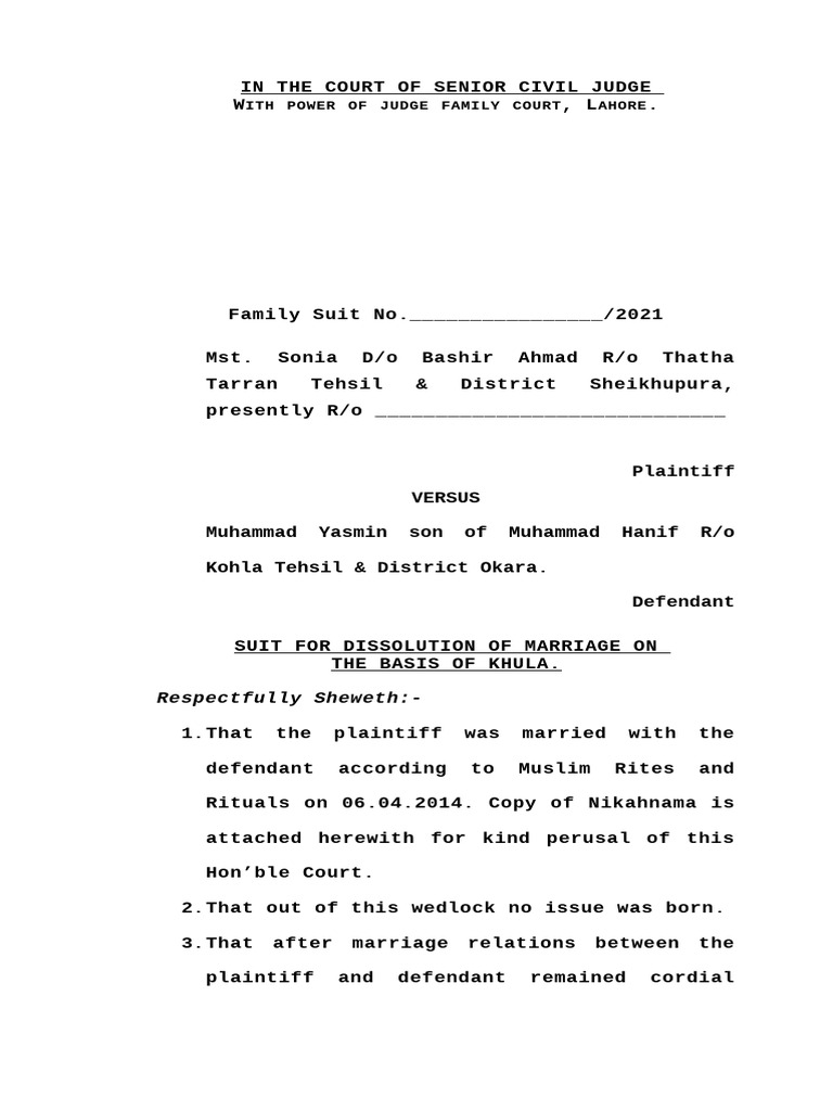 Dissolution of Marriage Fresh | PDF | Justice | Crime & Violence