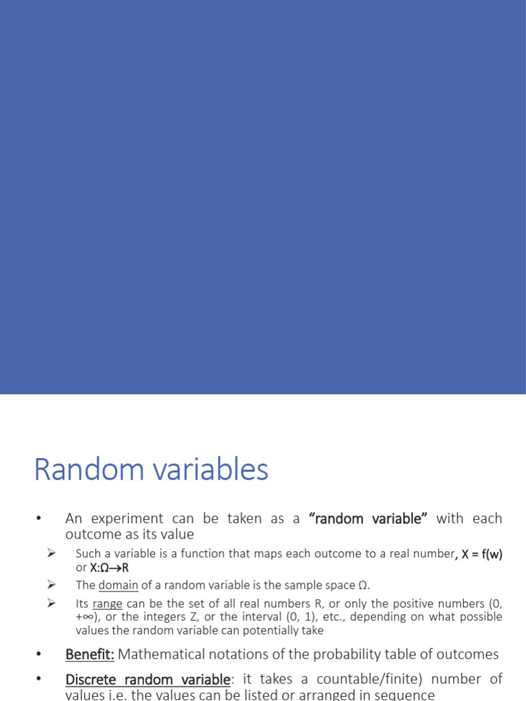 Lecture03 CH 03 DiscRVs Baron Inf Stats Final FA24 | PDF | Probability Distribution | Poisson ...