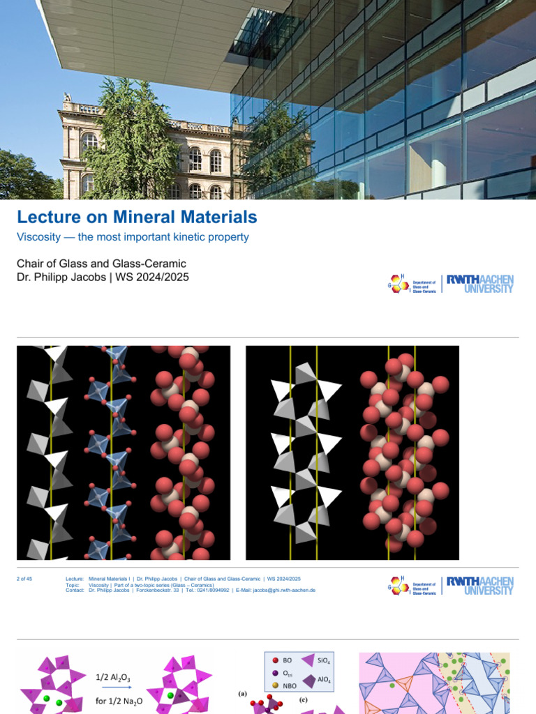 Lecture Slides - Viscosity | PDF | Viscosity | Melting