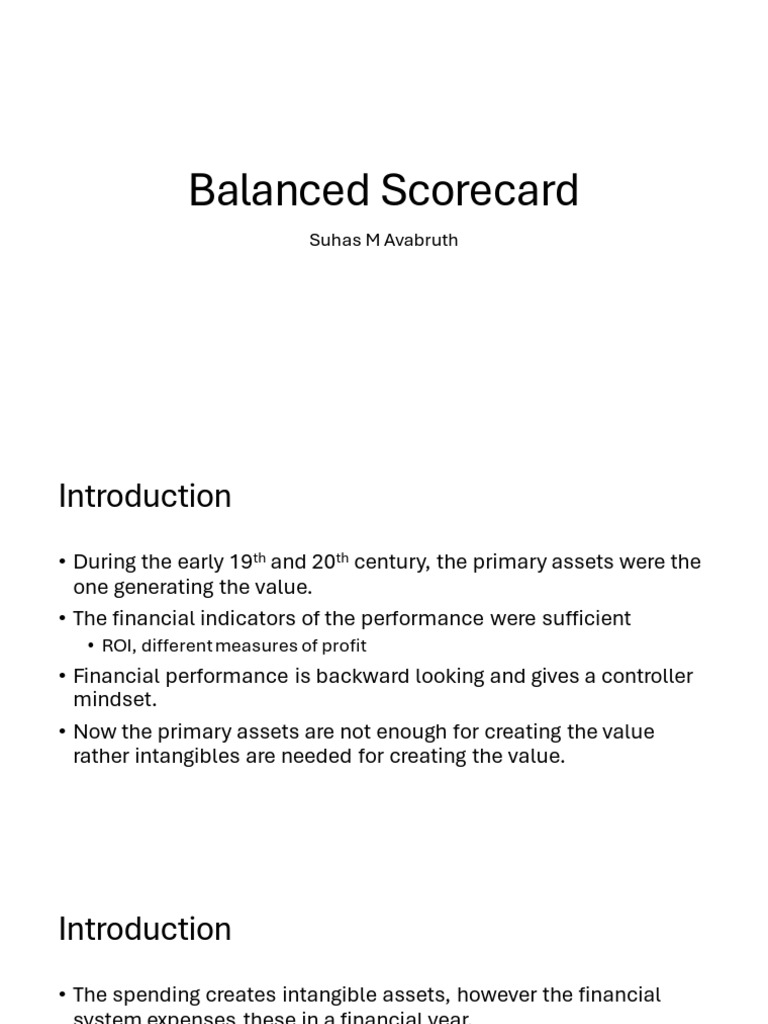 Balanced Scorecard | PDF | Employee Retention | Business