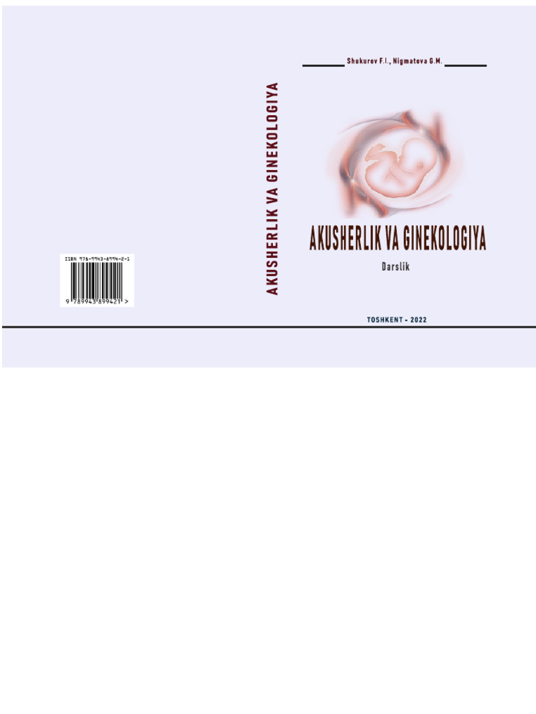 Akusherlik Va Ginekologiya | PDF