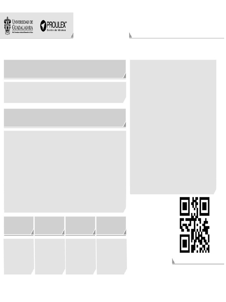 Boleta de Calificaciones de Inglés | PDF