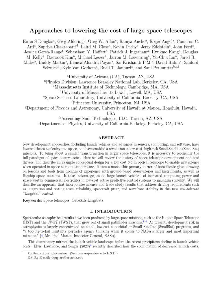 2309.04934v2 | PDF | Hubble Space Telescope | Telescope