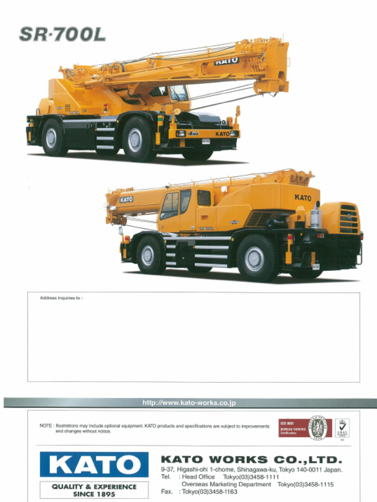 SR 700L Catalogue-1 | PDF