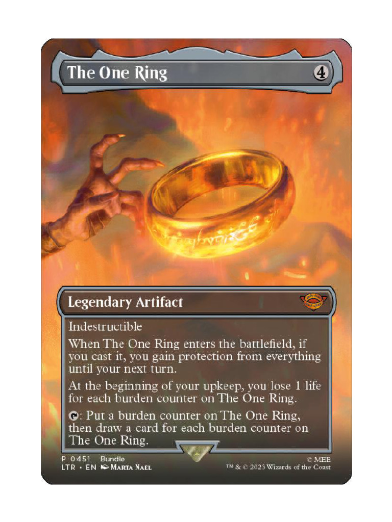 The One Ring Bundle Foil 75542 | PDF