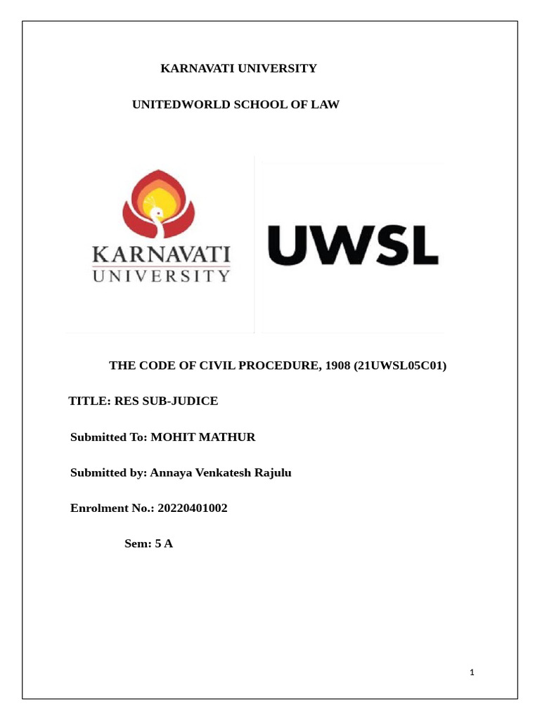 Annaya Venkatesh Rajulu | PDF | Lawsuit | Judicial Review