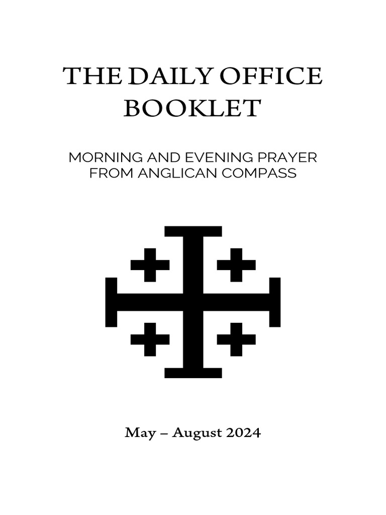 Anglican Daily Prayer Guide | PDF | Lord's Prayer | Jesus