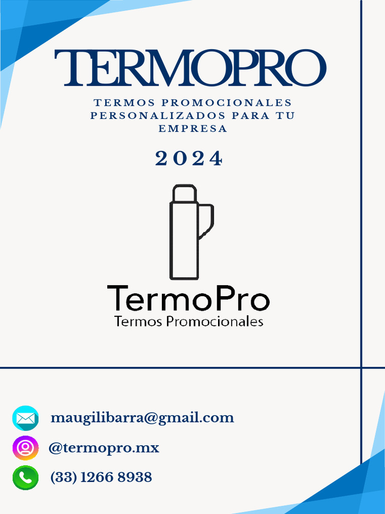 Catálogo TermoPro | PDF | Color | Diseño gráfico