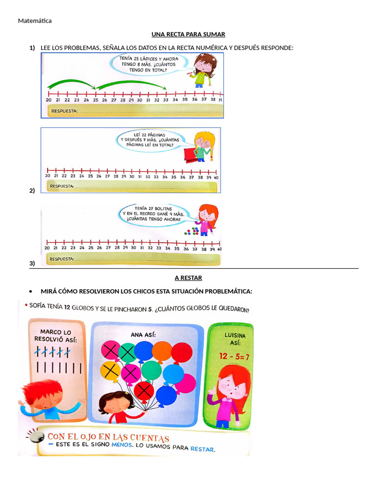 Matemática OCTUBRE | PDF