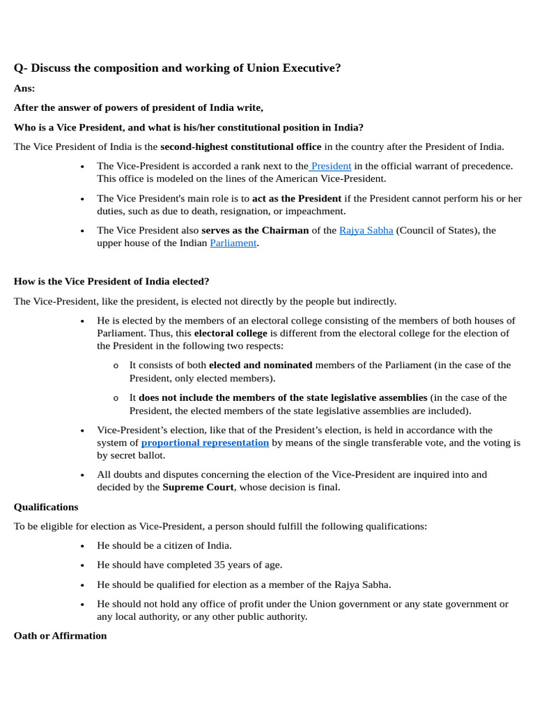 Constitution II | PDF | Public Law | Separation Of Powers