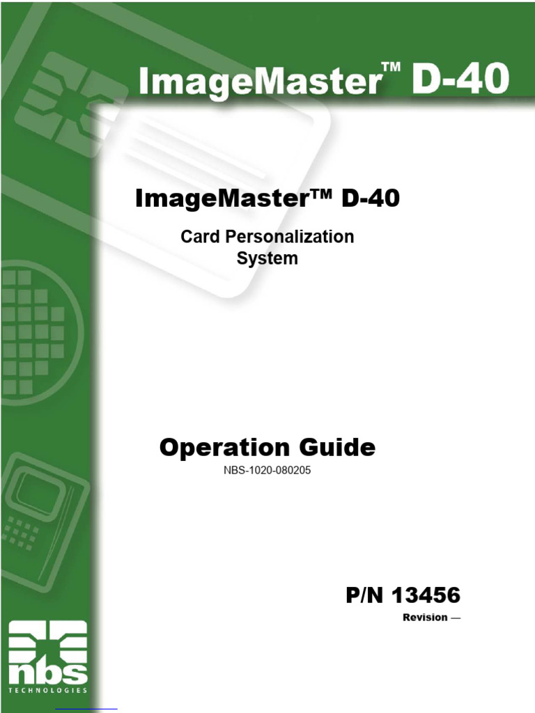 Guía de usuario - Imagemaster_d40 | PDF | Menu (Computing) | Printer (Computing)