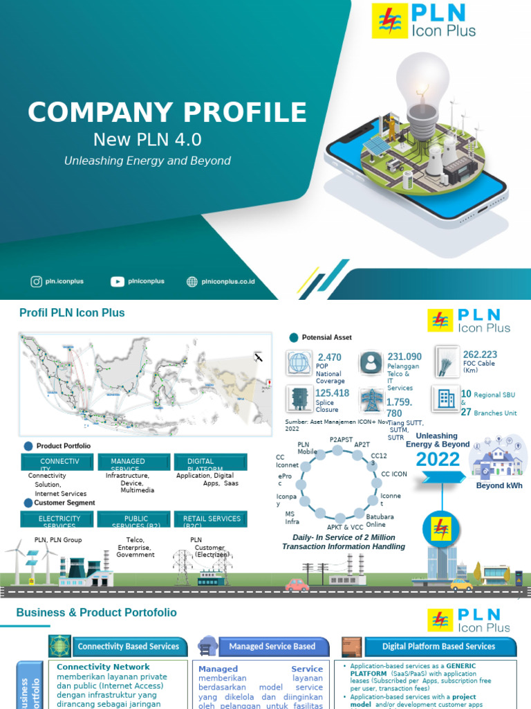 Company Profile - PLN Icon Plus | PDF
