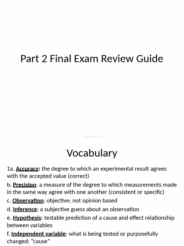 Berry Copy of Part 2 Study Guide Final Exam KEY Part (1 and 2) | PDF | Force | Waves