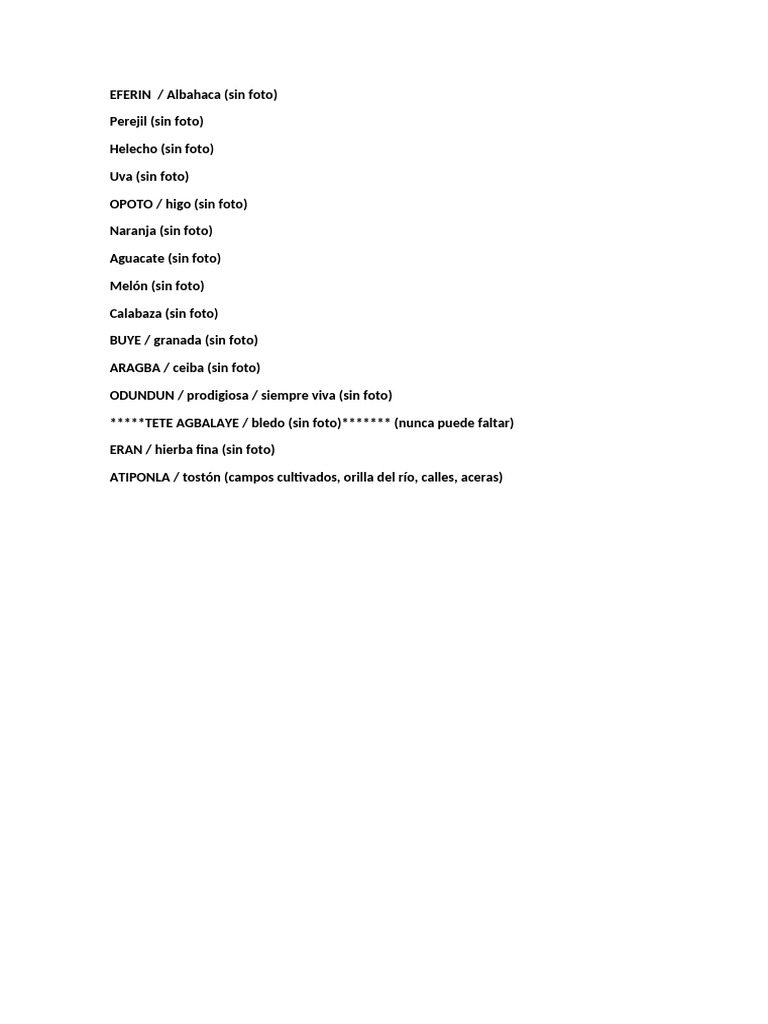 EWE IFA Fáciles | PDF