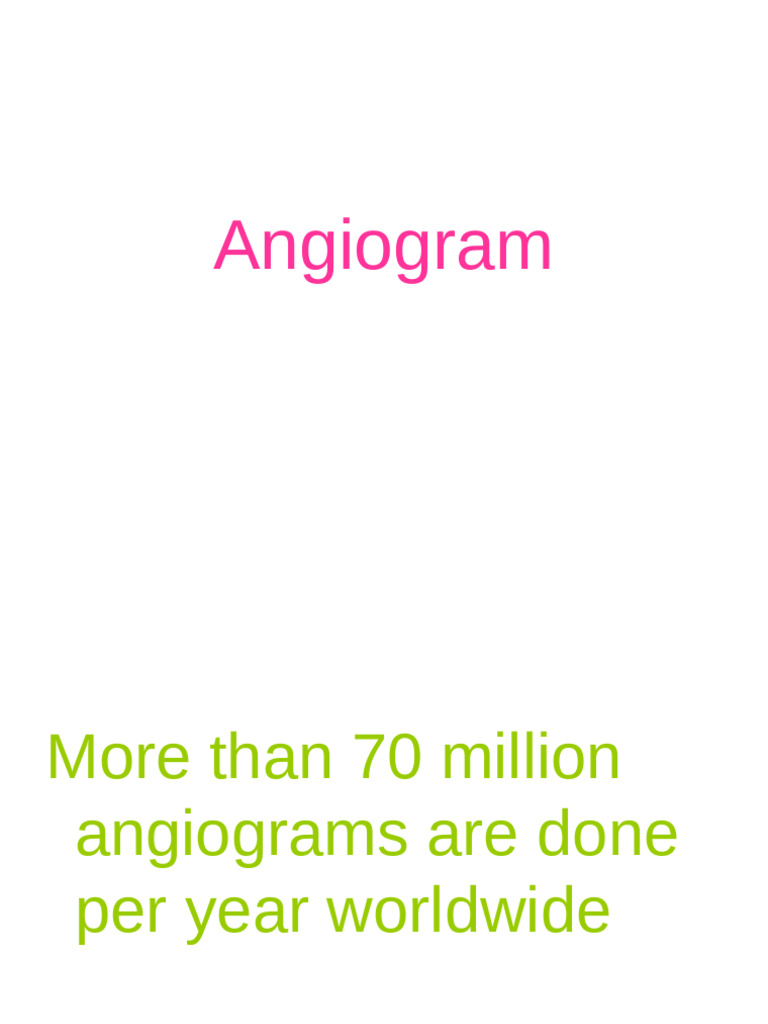 Angiogram | PDF | Angiography | Aorta