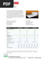 Insulation Datasheet | PDF | Thermal Insulation | Aluminium Oxide