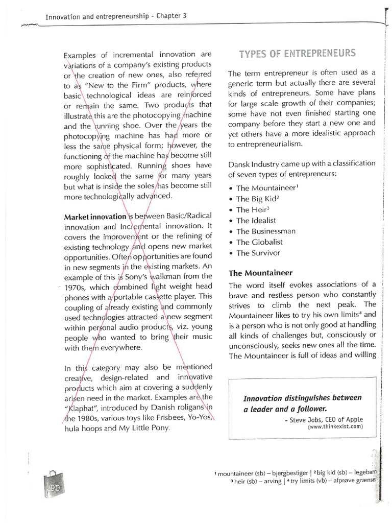 Types of Entrepreneurs | PDF