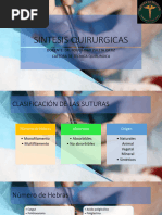 Tipos de Hilo de Sutura | PDF | Sutura Quirúrgica | Cirugía