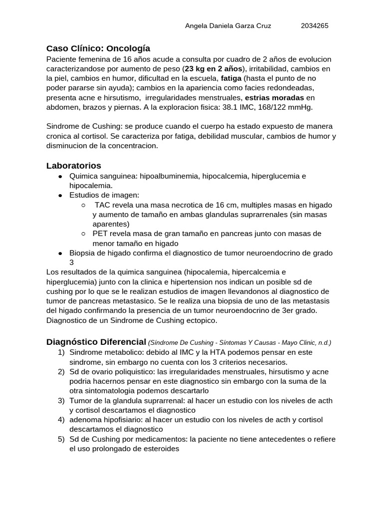 Onco | PDF | Medicina CLINICA | Especialidades Medicas