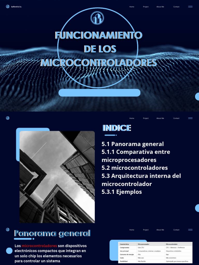 Funcionamiento de Los Microcontroladores | PDF | Microprocesador | Microcontrolador
