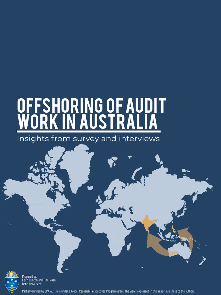Offshoring of Audit Work in Australiafgtf | PDF | Audit | Internal Control
