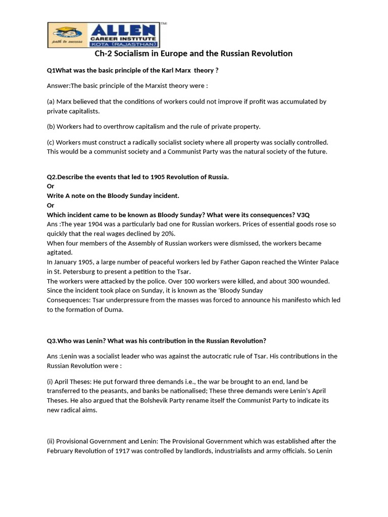 DOC-20230611-WA0043. | PDF | Vladimir Lenin | Russian Revolution