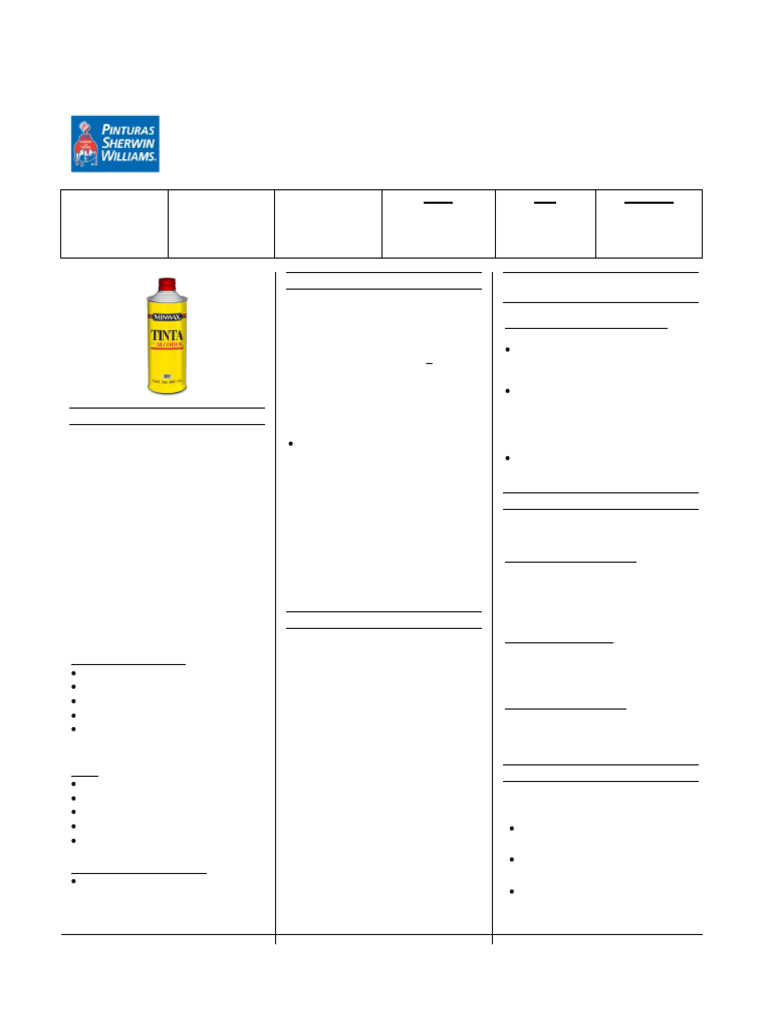Linea S60 Tinta Al Alcohol | PDF | Pintar | Tinta