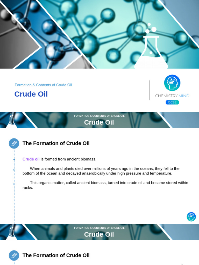 95. Formation _ Contents of Crude Oil Slides | PDF | Cracking ...