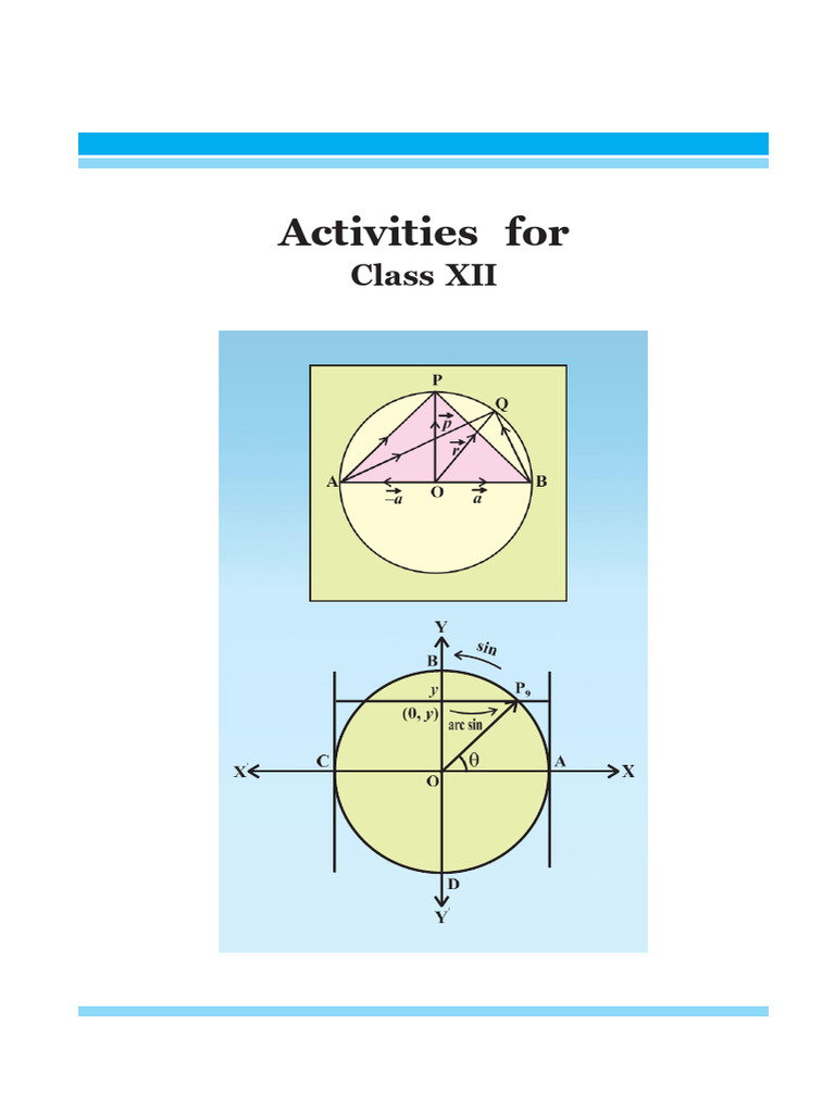 Maths Activity Class 12th For 2024-25 | PDF | Trigonometric Functions ...