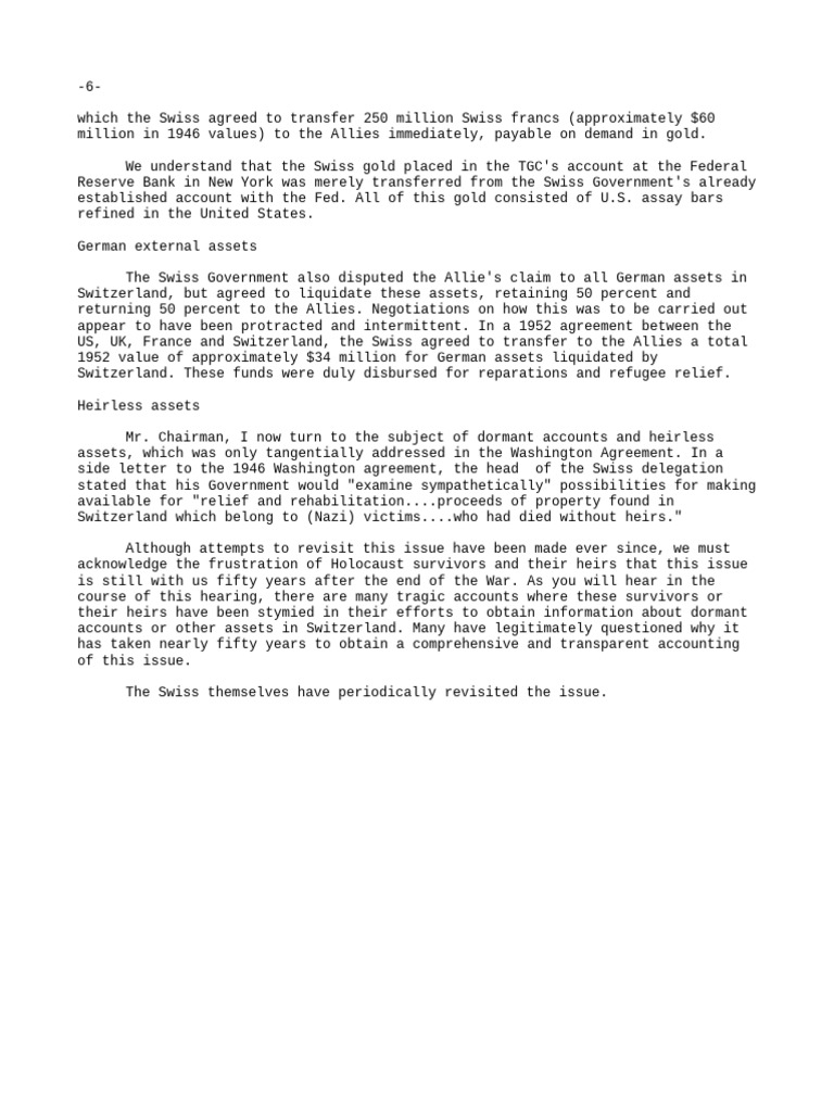 Nazi War Crimes Disclosure Act | PDF