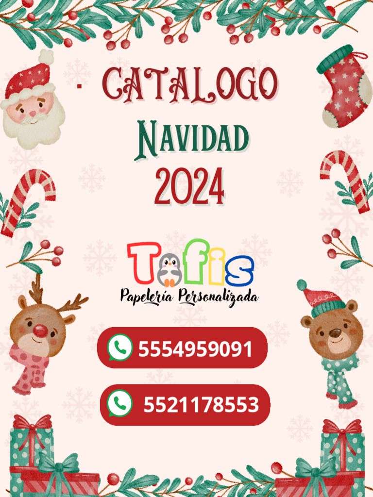 Catalogo Navidad Tofis Papeleria Creativa | PDF | Vino | Bebidas ...