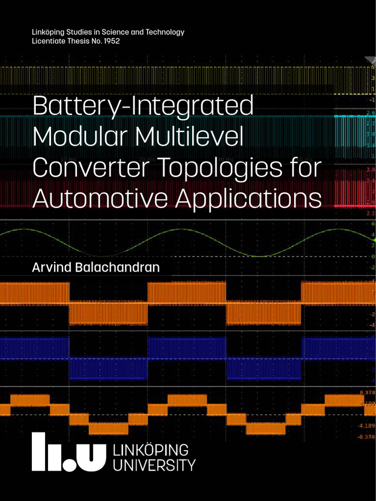 Battery Integrated Modular Multilevel Converter 1730299870 | PDF