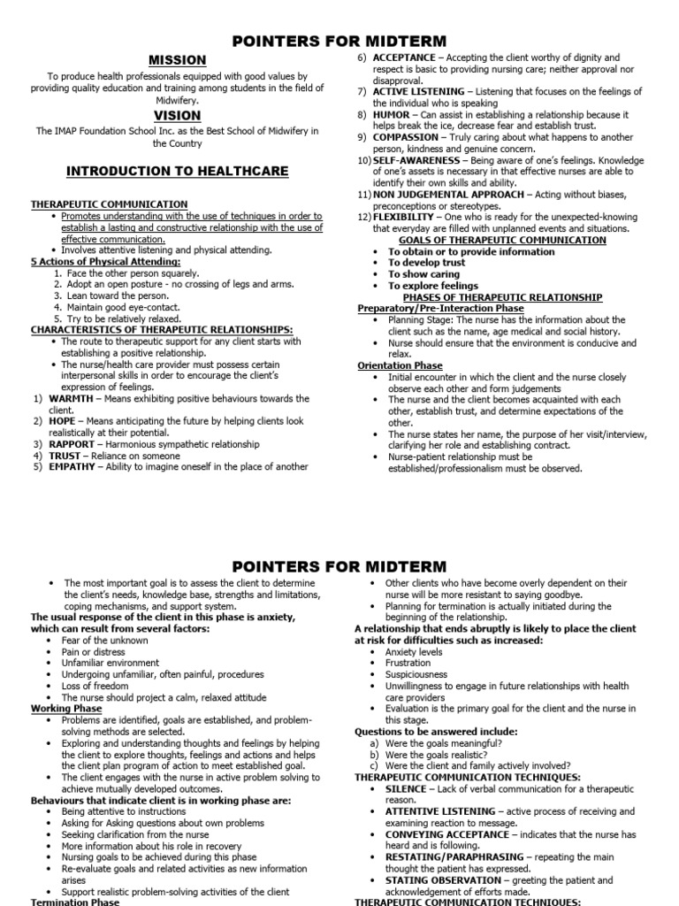 POINTERS-FOR-MIDTERM-Autosaved | PDF | Gender | Gender Studies