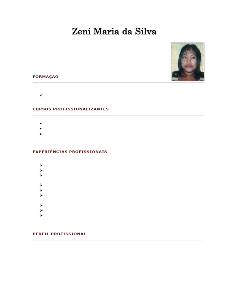 Zeni Maria Da Silva Estrutural | PDF