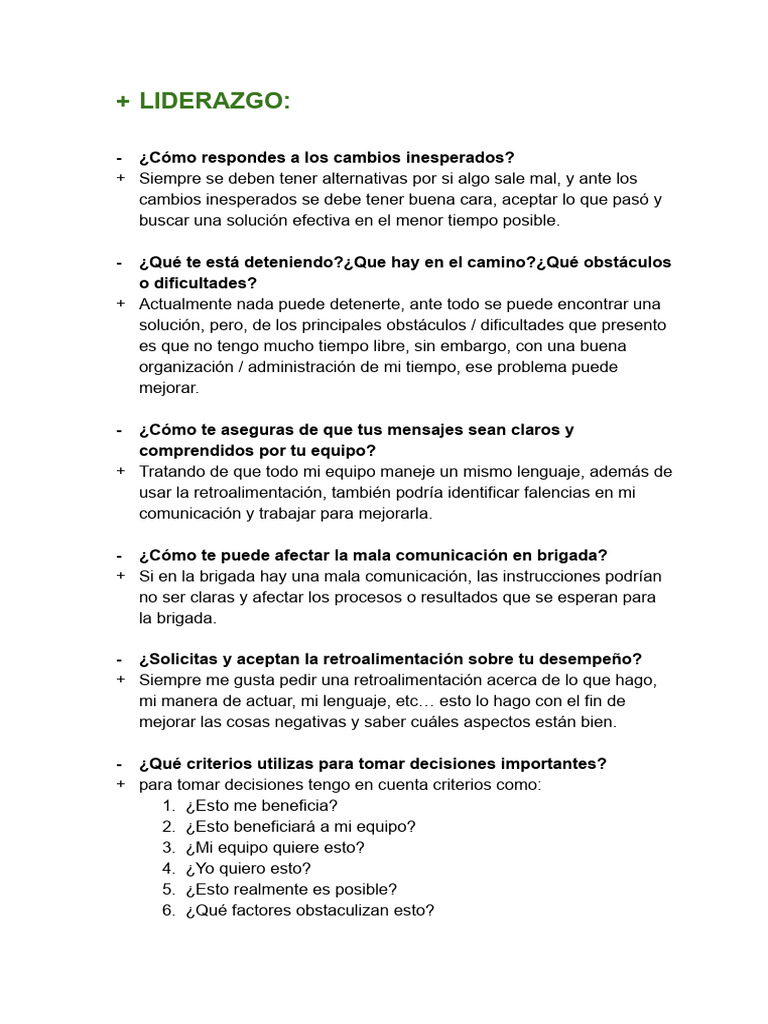 Liderazgo Pdf