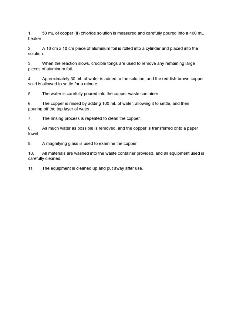 Lap Procedure | PDF