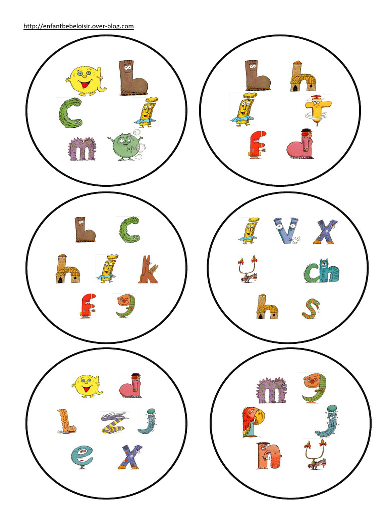 Dobble Alphas 1 | PDF