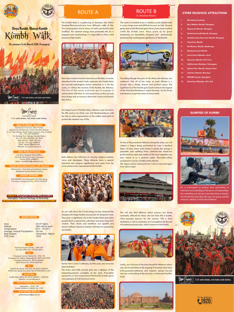 Kumbh Brochure | PDF | Hindu Worship