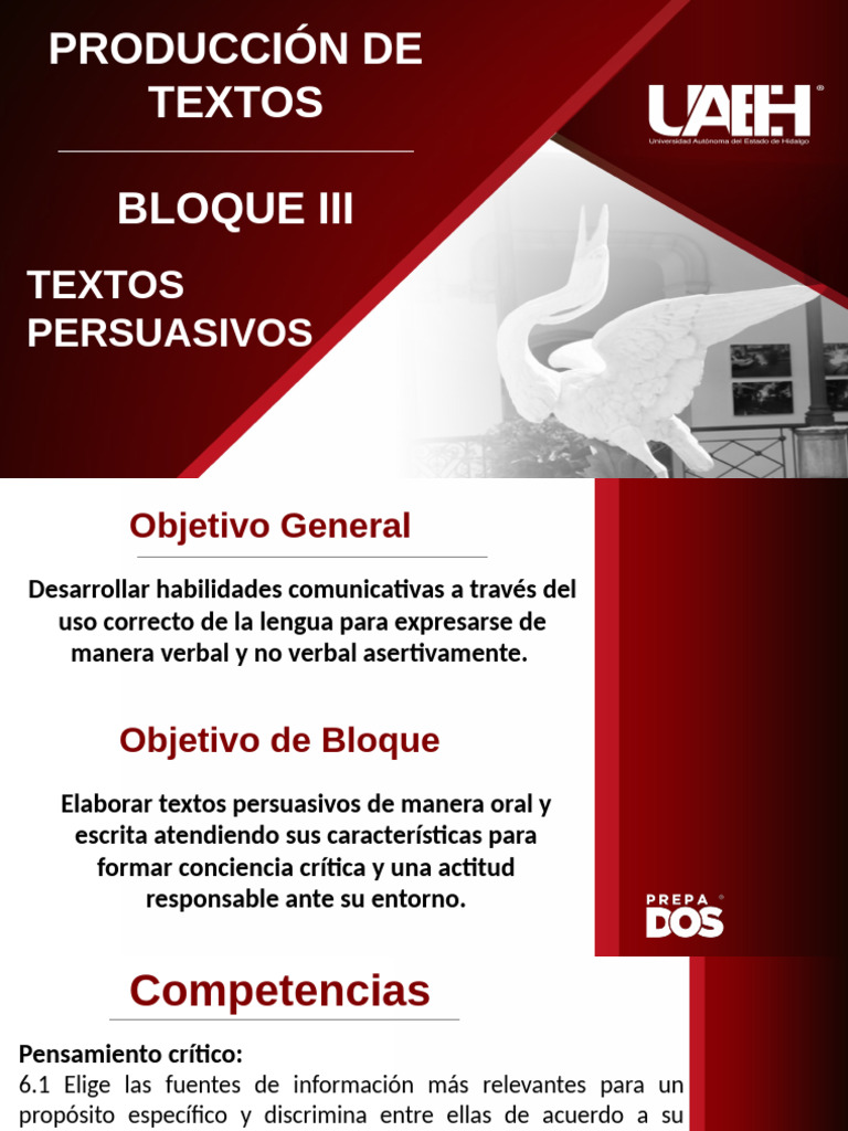 Bloque III_Funciones y características de los textos persuasivos (1) | PDF | Humor | Comunicación