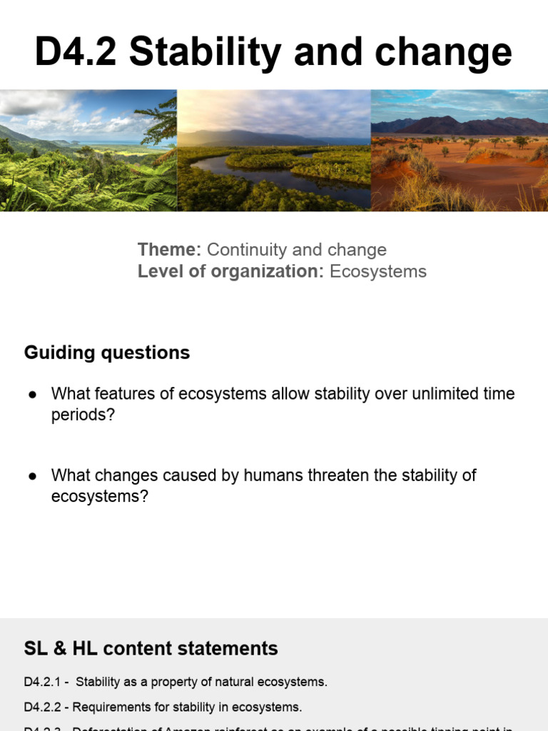 D4.2 Stability and Change - NB | PDF | Agriculture | Eutrophication