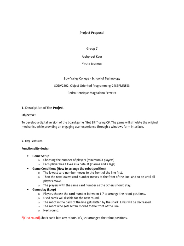 Group 7 Project Proposal | PDF | Interface (Computing) | System Software