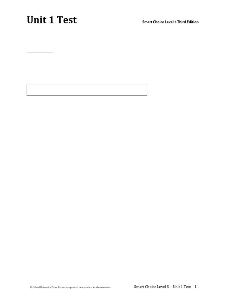 SC3e_L3_Test_U01 | PDF | Lion