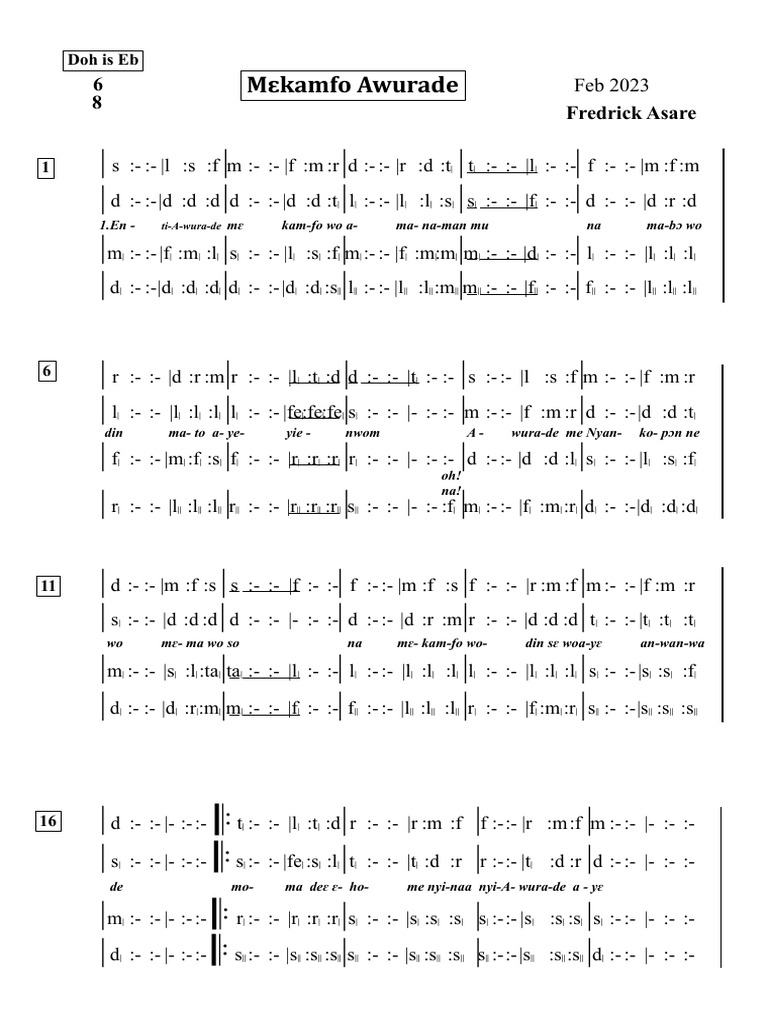 M3KAMFO AWURADE | PDF