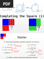Completing the Square in Quadratics | PDF | Quadratic Equation ...