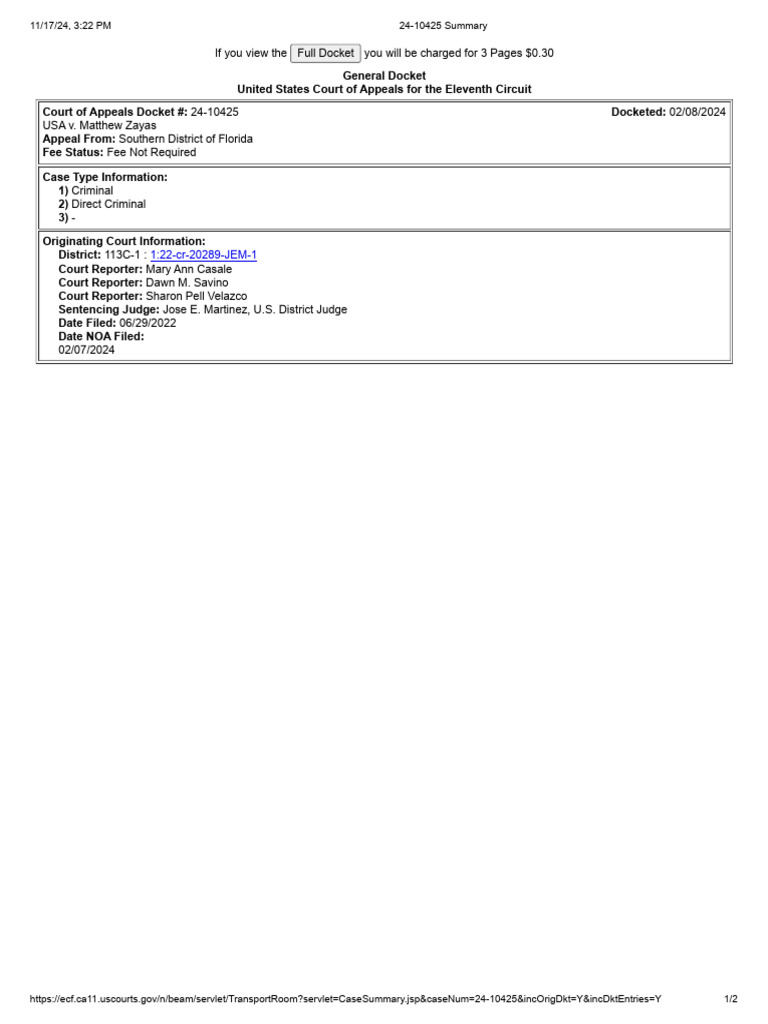 Zayas 11th Circuit Constructive Amendment 1-16-25 Argument 24-10425 ...