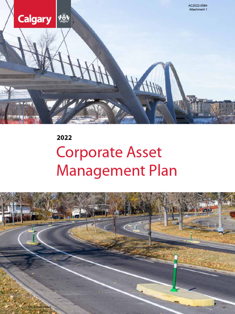 2022 Corporate Asset Management Plan | PDF | Infrastructure | Risk