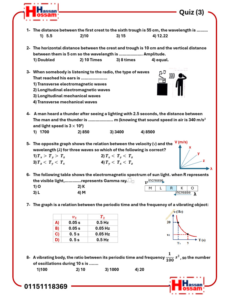 Quez 2-1-Full CH1 1 | PDF | Waves | Wavelength