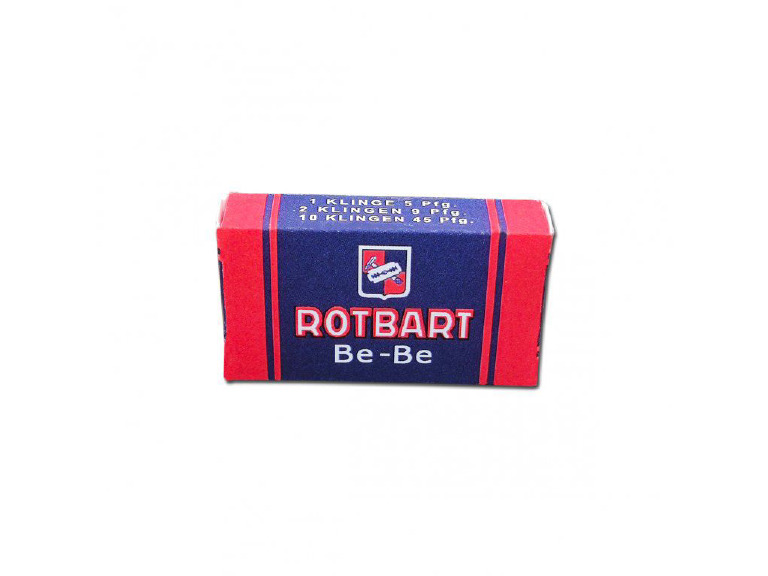 129 - ww2 German Rotbart Razor Box Wehrmacht Blades | PDF