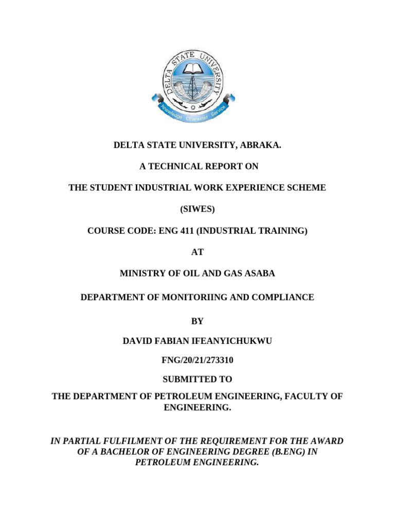 A TECHNICAL REPORT | PDF